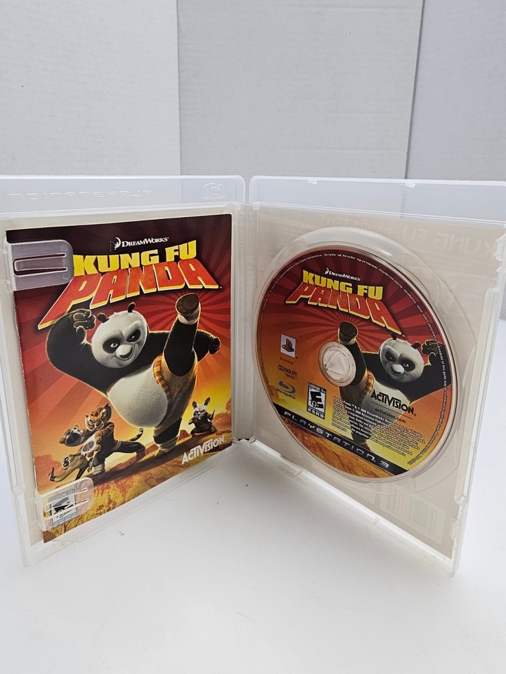 Sony Playstation 3 PS3 Dreamworks Kung Fu Panda CIB Game Cleaned ...