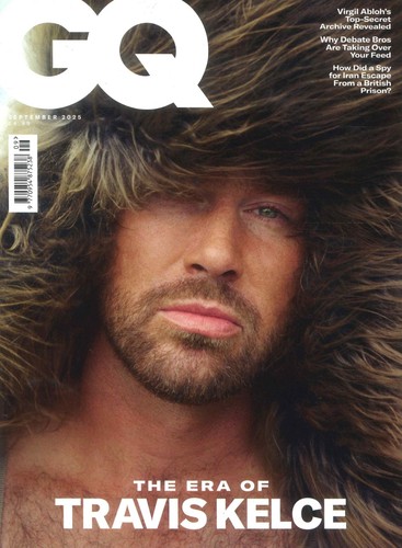 GQ Magazine: Travis Kelce Taylor Swift Fiancé, Virgil Abloh, Style ...