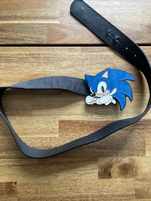 Sonic the Hedgehog Metal Belt Buckle The Buckle Shop M 38” Waist Enamel ...