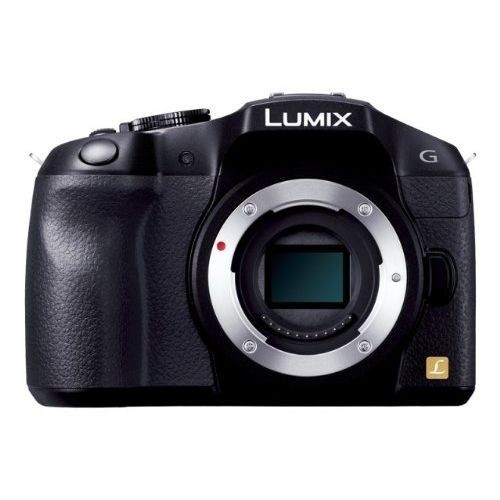Panasonic Lumix DMC-G6 Mirrorless Camera Body Black 1-Year Warranty ...