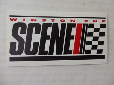 Vintage Winston Cup Scene Subscription Card New | eBay