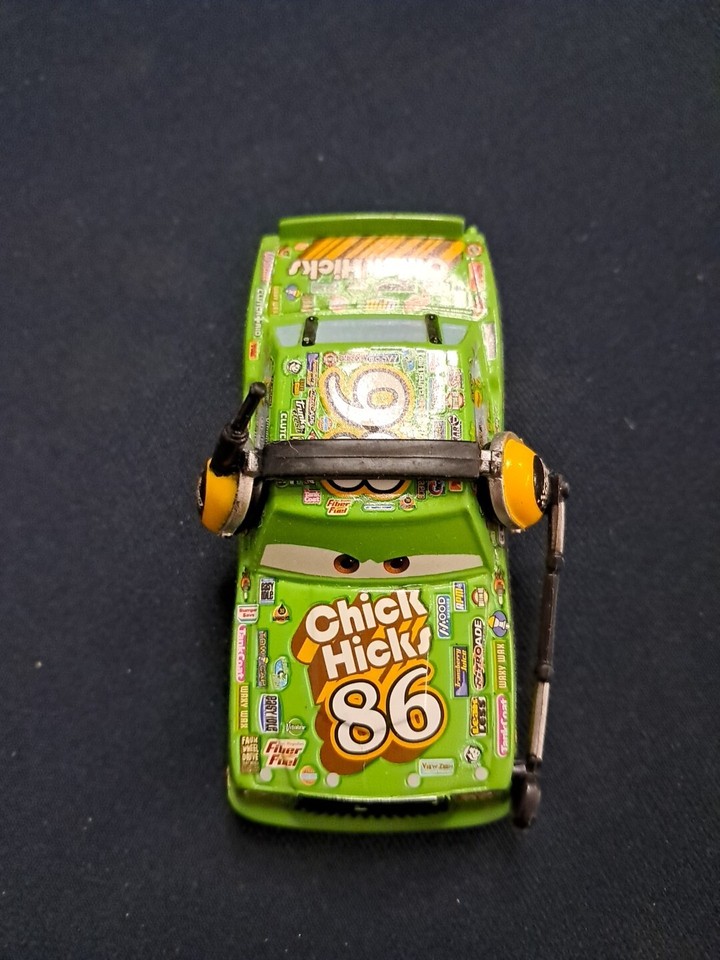 Cars movie Chick Hicks 86 car w/ headset diecast collectible Disney ...