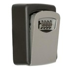 OUTDOOR KEY SAFE FOR HOUSE AND SPARE CAR KEYS – STRONG STEEL LOCK BOX ...