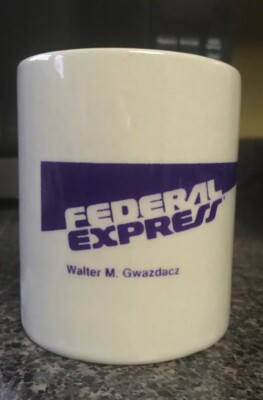 Vintage FedEx Federal Express Coffee Mug Cup | eBay