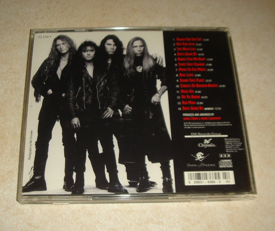 Slaughter The Wild Life CD Mark Slaughter Blas Elias Dana Strum Tim ...