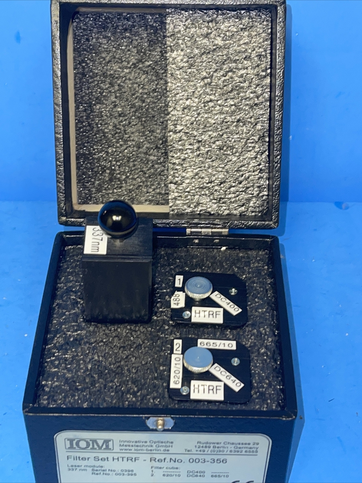 IOM FILTER SET HTRF 003-356 / 003-395 FILTER CUBE DC400 620/10 DC640 ...