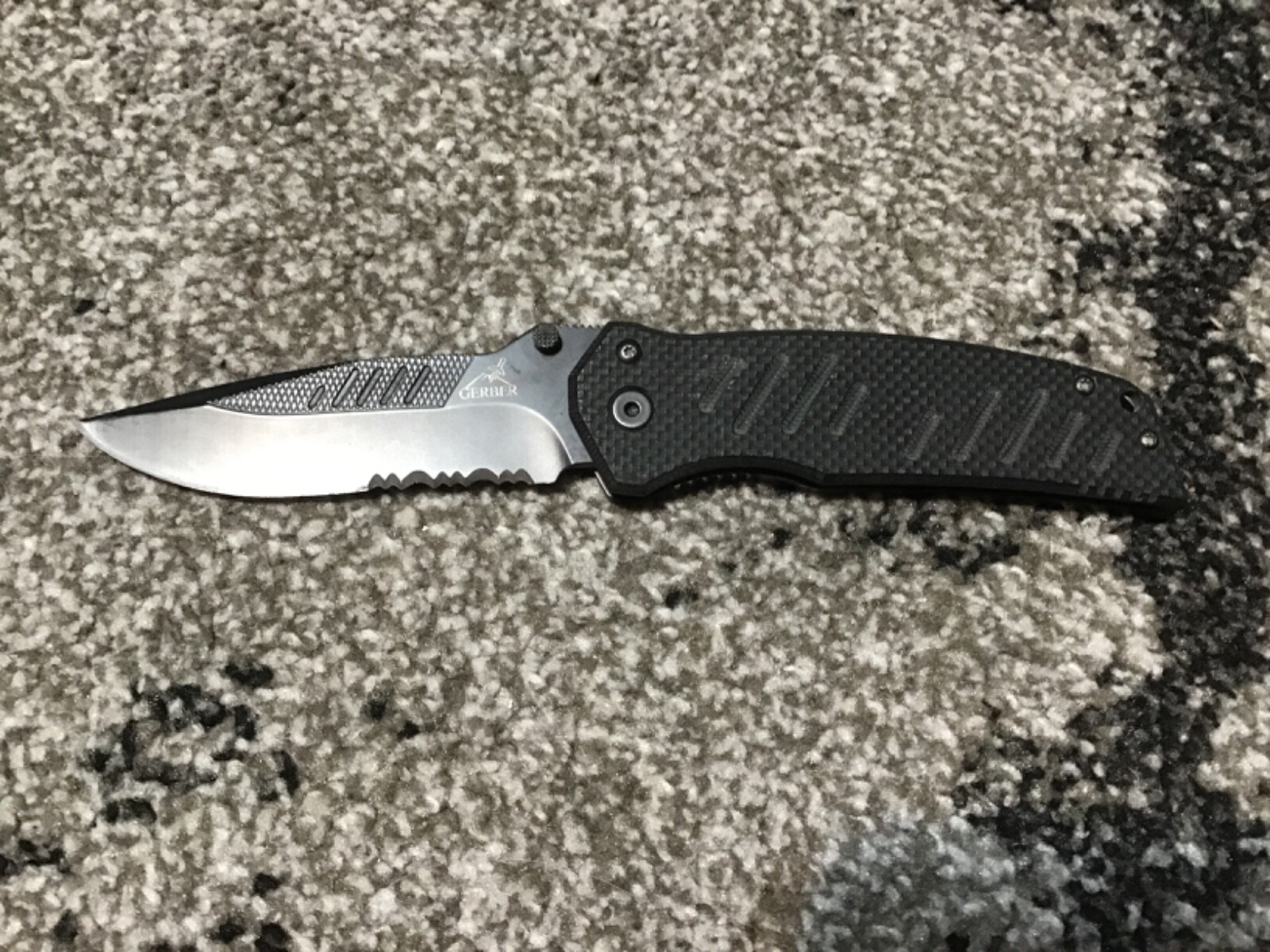 Gerber SWAGGER Knife 3.3" 50/50 Blade G10 Handle Frame Lock 3.6oz great conditio | eBay