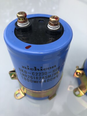 Nichicon 400V 1800uF -- LNC2G182MSEF -- Used | eBay