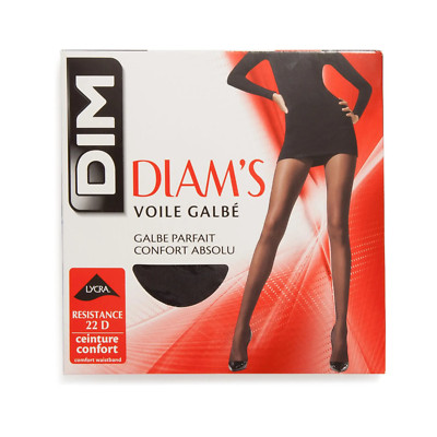 Collant Dim Diam's voile galbé 22D taille 1 3 | eBay