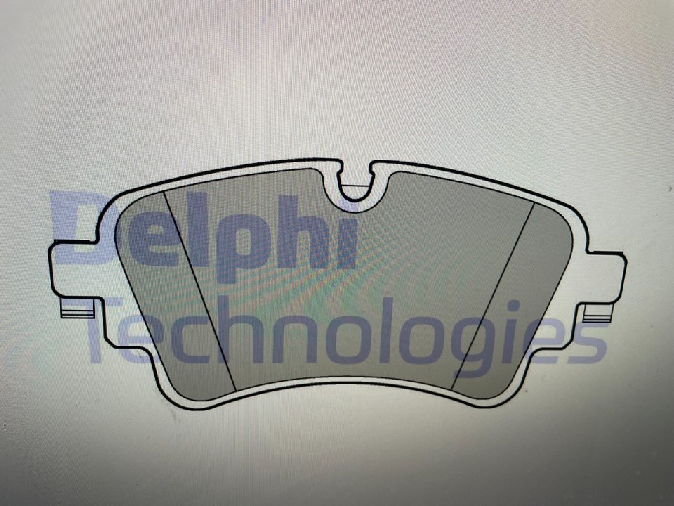 Delphi OEM Rear Brake Pads For Audi S4 S5 Q5 Q7 SQ5 Sportback A6 A7 A8 ...
