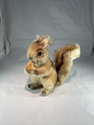 RARE Vintage STEIFF Squirrel With Nut Eichorn 8” | eBay