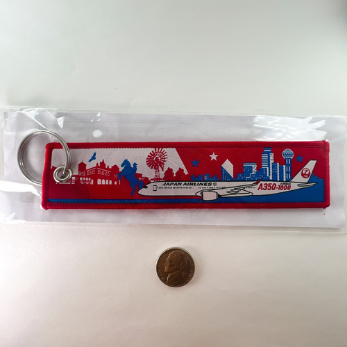 Japan Airlines JAL Airbus A350 Flight Tag In-Flight Gift Limited Japan ...
