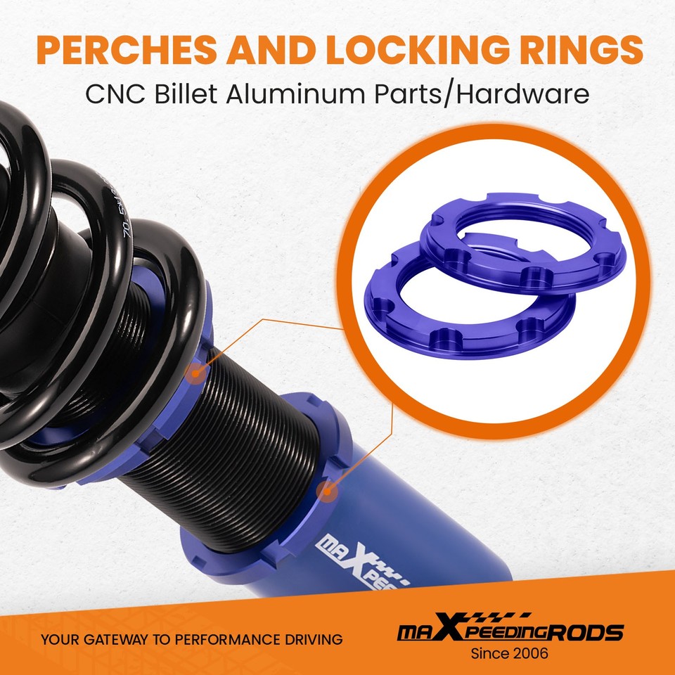 MaXpeedingrods Street Coilovers For Honda Accord DX/EX/LX 90-97 Acura ...