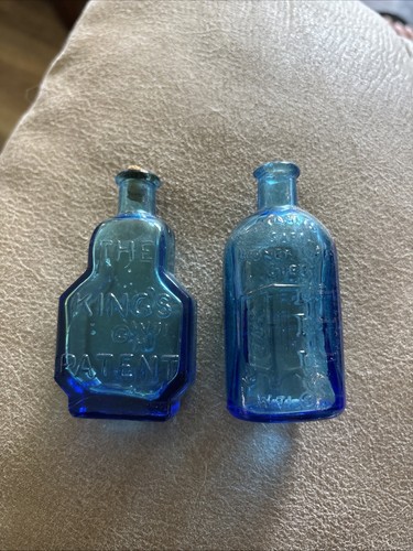 Frank’s Safe Liver Kidney Cure Blue Miniature Bottles Balsam Of Life ...