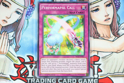 Yugioh Trap Card Performapal Call SECE-EN067 1st Edition Common | eBay