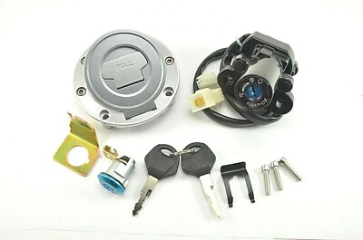 Ignition Switch Lock Fuel Gas Cap Key Set For Yamaha YZF R6 (1999-2005 ...