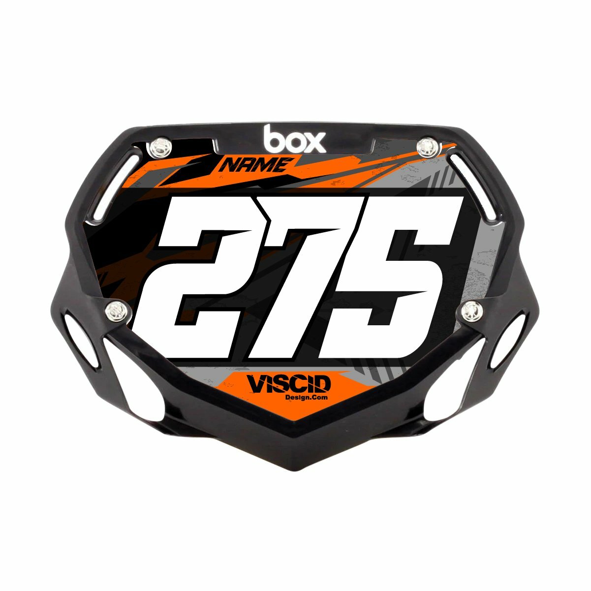 BOX TWO BMX NUMBER PLATE MINI (Small) Graphics Decals Stickers | eBay