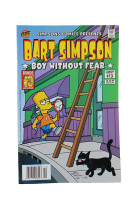 Simpsons Comics Bart Simpson Boy Without Fear Lucky #13 | eBay