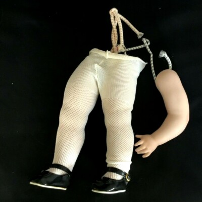 LEGS W/ TIGHTS & SHOES AND LEFT ARM FOR 18" DOLL--ROPES INCLUDED | eBay