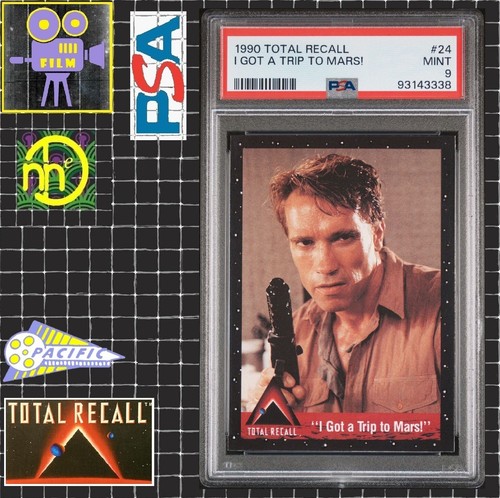 1990 Pacific Total Recall - #24 Doug Quaid / I Got a Trip to Mars - PSA ...