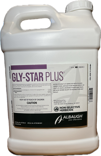 Gly Star Plus Herbicide 2.5 Gals (41% Glyphosate w/ surfactant, generic ...