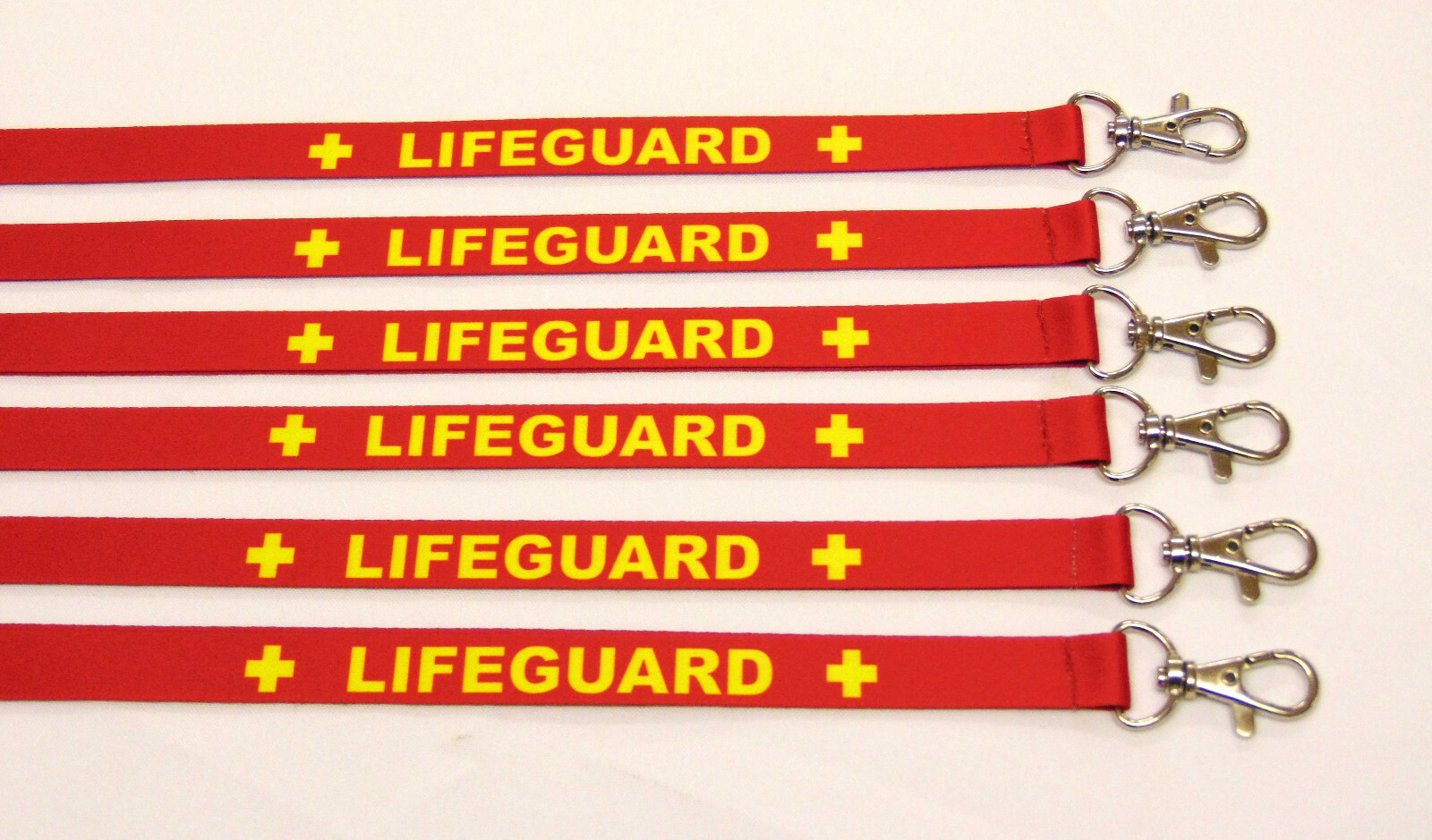 LIFEGUARD 15mm lanyard with safety breakaway for ID, keys, whistle etc ...