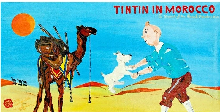 Tintin And Milou Art