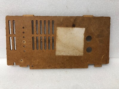 ANTIQUE RARE GENERAL ELECTRIC MODEL C4403 TRANSISTOR RADIO ORIG. BACK ...