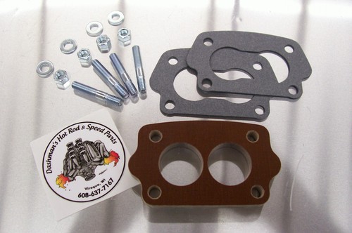 Small Rochester 2G Carburetor Spacer Phenolic Carb Riser Heat Insulator ...