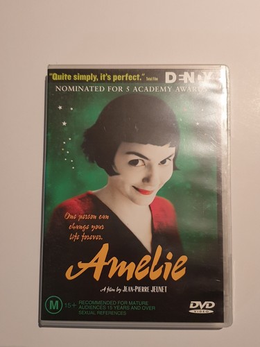 Amelie DVD Movie 2001 Audrey Tautou Mathieu Kassovitz PAL Region 4 | eBay Australia