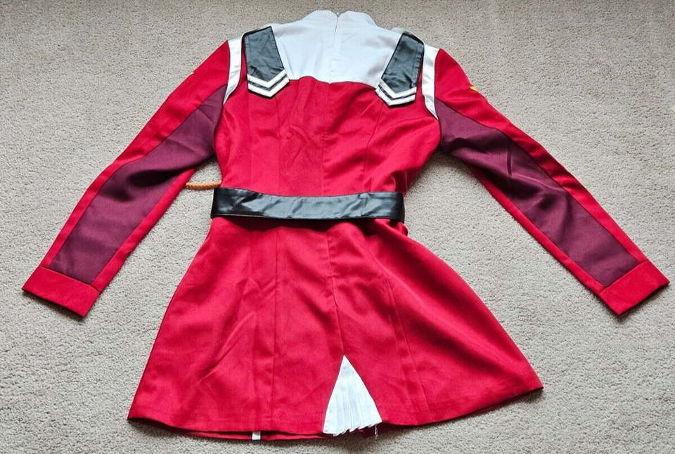 Darling in the Franxx Zero Two Outfit Uniform Cosplay - Size Small | eBay