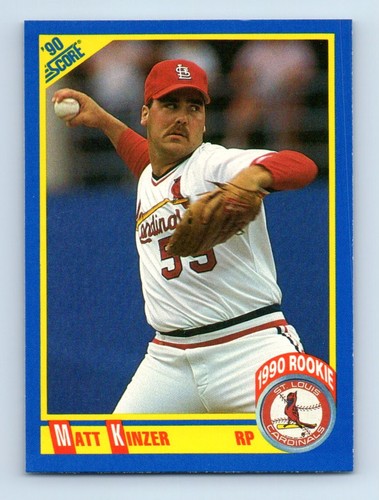 1990 Score Matt Kinzer Rookie St. Louis Cardinals #628 | eBay