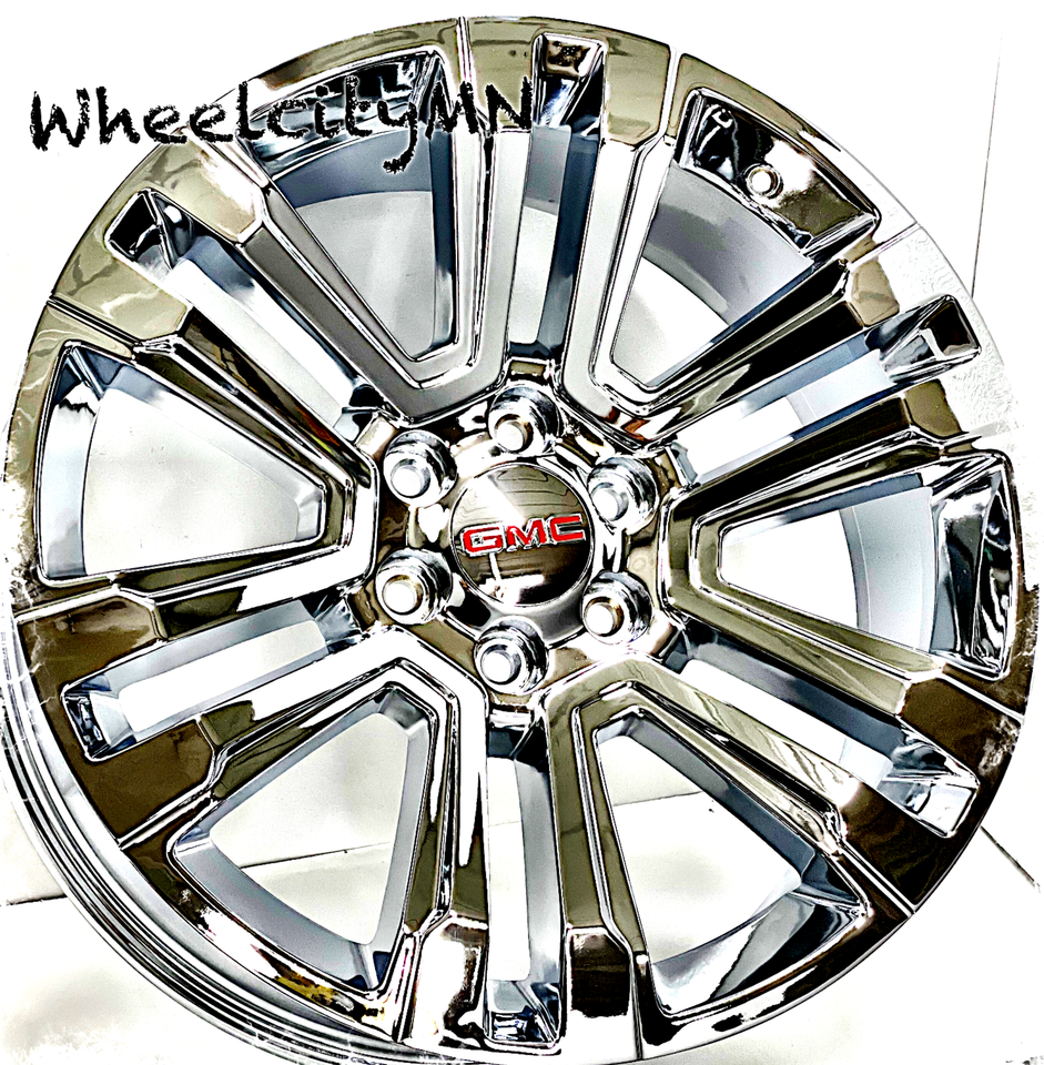 20" chrome OE replica 5822 wheels fits 2025 GMC Canyon Denali Elevation ...