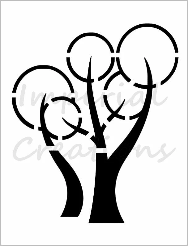 Tree Stencil Ideas