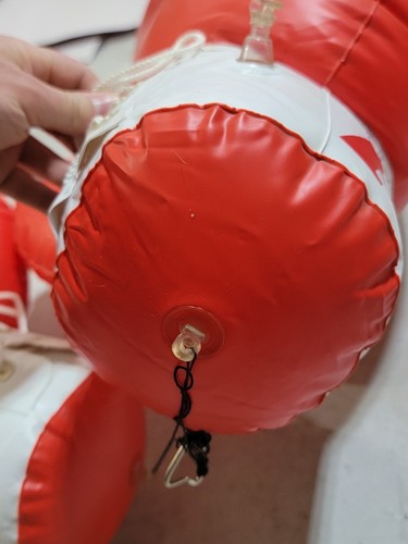Vintage Budweiser 1996 Olympic Boxing Gloves Inflatable Beer Man Cave ...