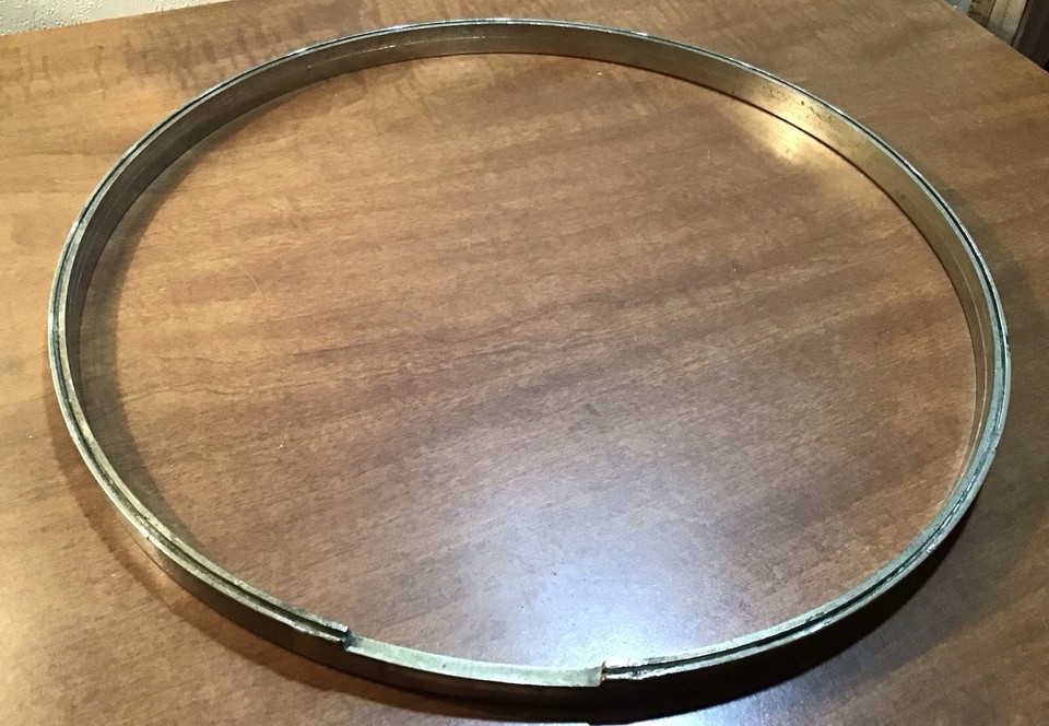 Vintage 10 3/4” Banjo Tension Hoop Nickel Plated Brass Parts Project ...