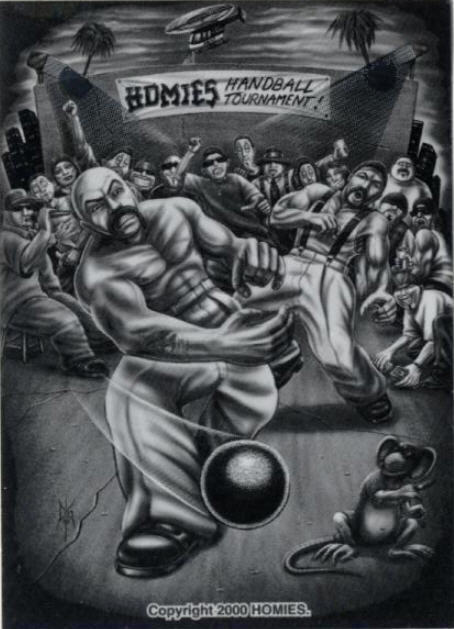 GONZALES ART 2000 VENDING MACHINE HOMIES STICKERS 2.5" x 3.5" YOU PICK ...