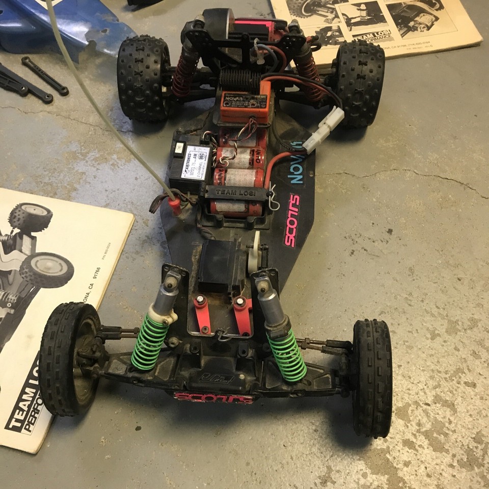 Vintage Team Losi JRX2 JRX Pro Working Condition XL2P Novak ESC Manuals ...
