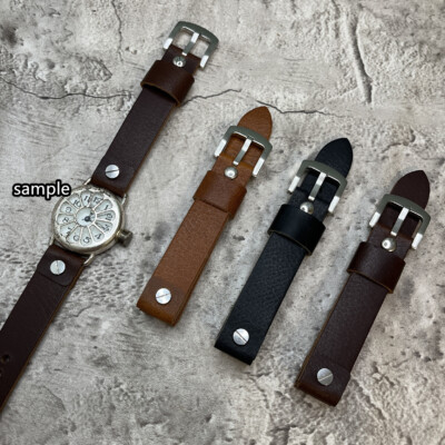 Vintage Open-ended Strap Band for Fixed Wire Lug Watch Size 18/20/22 ...