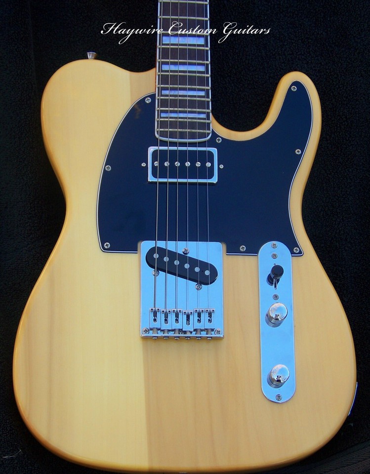 P-90 Butterscotch Telecaster Deluxe+ Rosewood/Maple Neck with Block ...