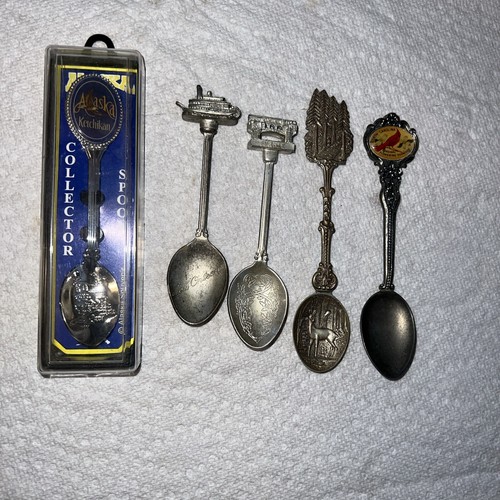 Vintage small collectable spoons - Set of 5 | eBay