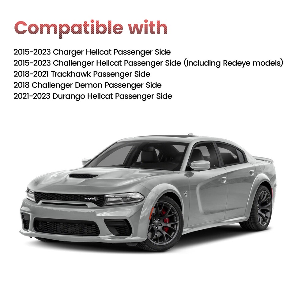 For Dodge 6.2L 2015-2023 Charger Challenger Hellcat Oil Separator Catch ...