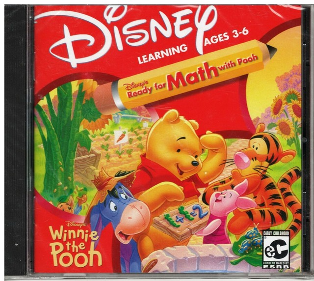 Disney's Ready For Math with Pooh (Mac and Windows, 2001) for sale ...
