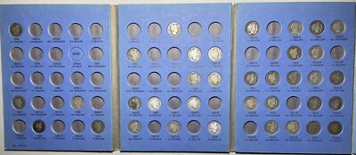 1892-1916 Barber Dime Set * 36 Coins in album | eBay