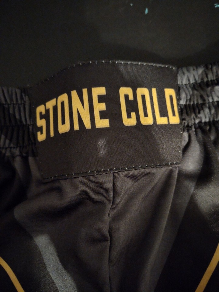 Stipe Miocic Signed UFC Black & Gold Fight Shorts | Heavyweight ...