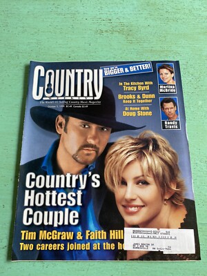 Vintage Country Music Weekly Magazine October 1999 Tim McGraw Faith ...