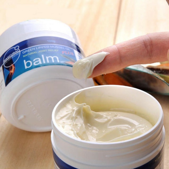 Maxcural Green Lipped Mussel Oil Balm 100g Natural Joint Relief NZ for ...