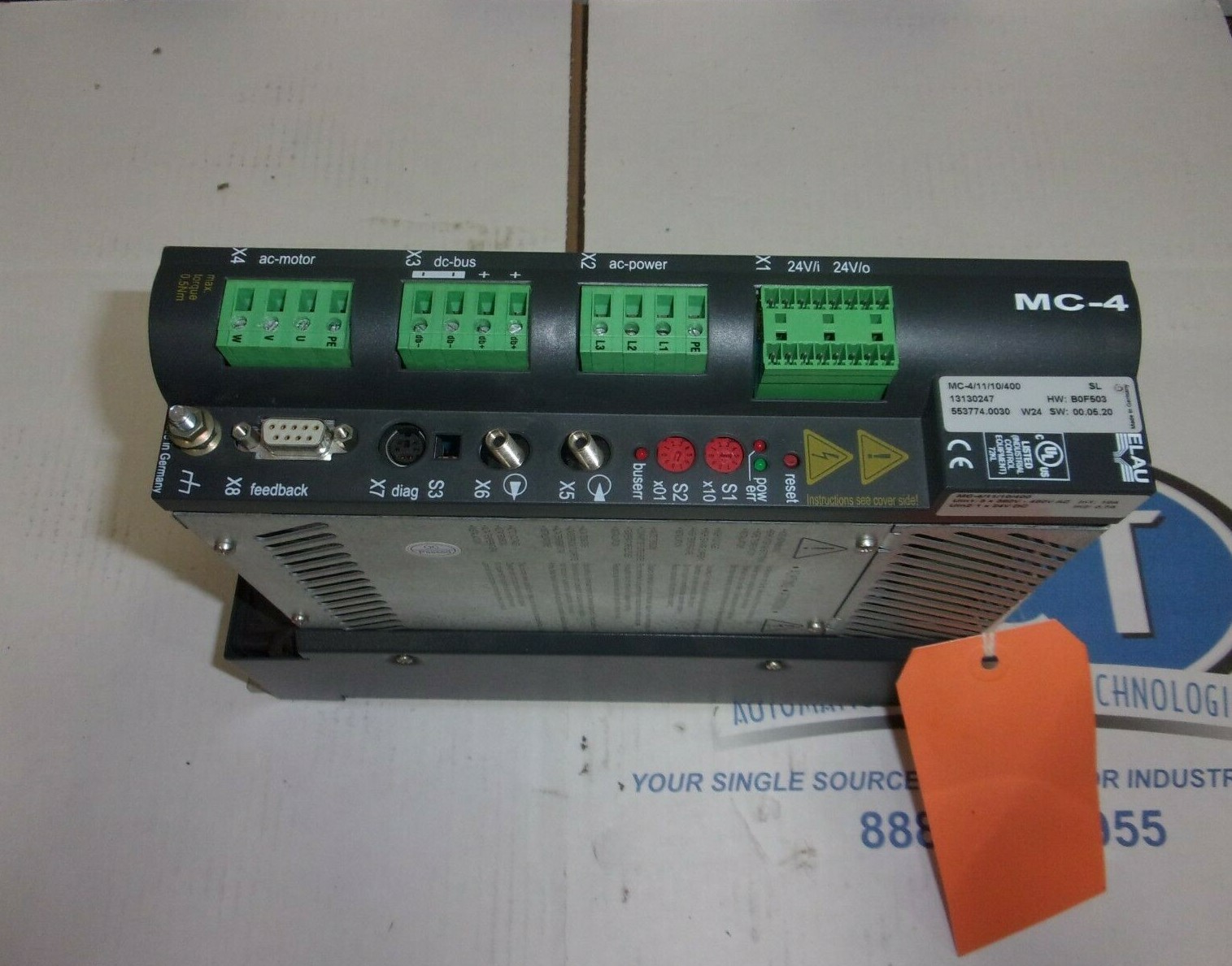 MC-4 ELAU Schneider Electric PacDrive MC-4/11/10/400 | eBay