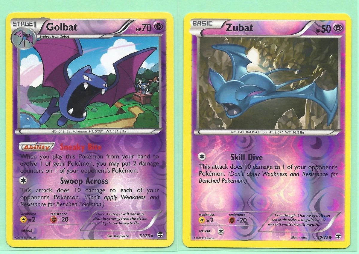 Golbat Pokemon Card