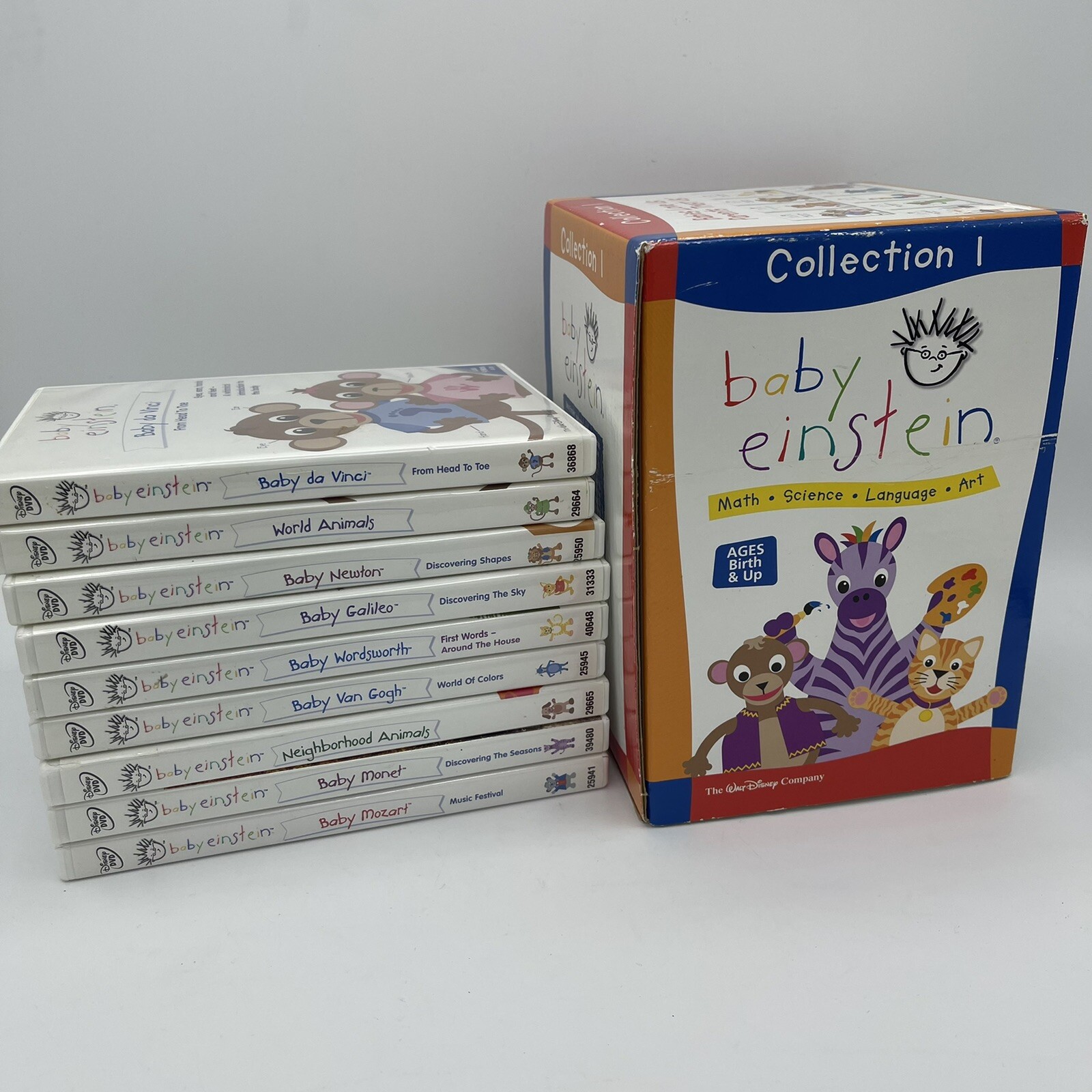 Baby Einstein Dvd Set